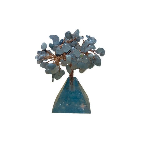 Assorted Mini Crystal Chip Tree With Orgone Base – Ai Ne