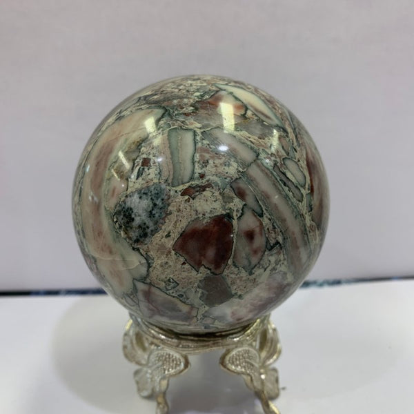 Purple Jade Crystal Sphere 554 grams - Spiritual Growth & Emotional ...