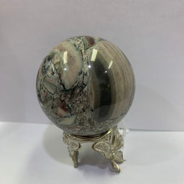 Purple Jade Crystal Sphere 554 grams - Spiritual Growth & Emotional ...