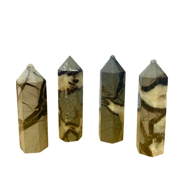 Septarian Crystal Points/Tower 10cm - Ai Ne Chakra