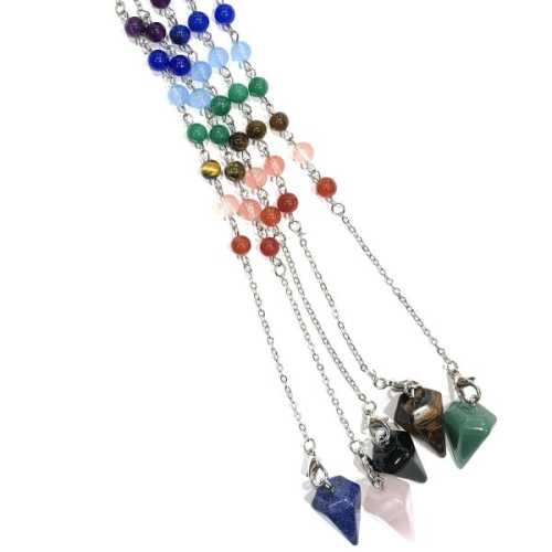 Assorted Mini Crystal Pendulum - 2cm | Dowsing and Divination Tool - Ai ...