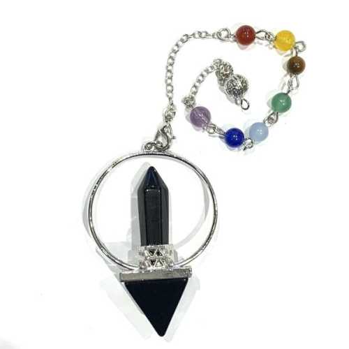Assorted Crystal Pendulum with Double Points | Dowsing and Divination Tool - Ai Ne Crystals & Stones