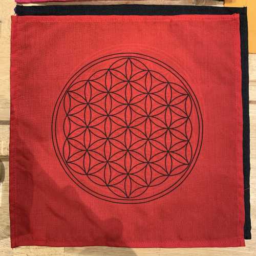 100% Cotton Gridding Cloth | Flower of Life Sacred Geometry | Energy ...