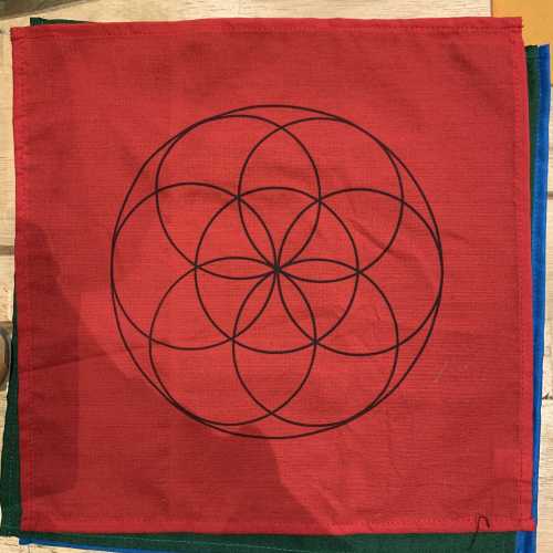 100% Cotton Gridding Cloth - Seed Of Life - Ai Ne Gridding cloth