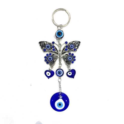 Evil Eye Hanger: Butterfly-Shaped Talisman for Protection and Charm ...