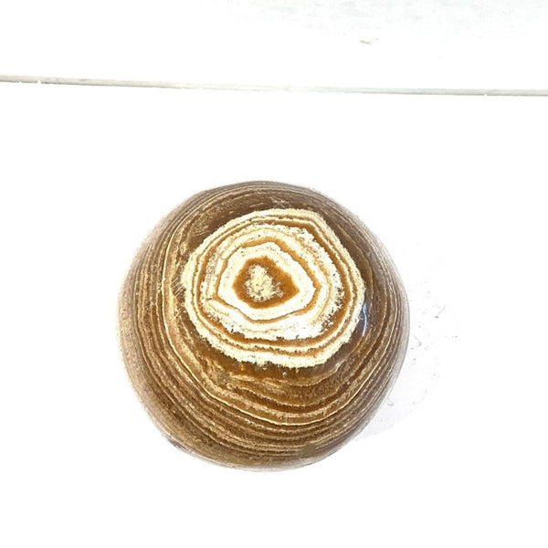 SALE! - Chocolate Calcite Sphere 1.005kg - Ai Ne calcite